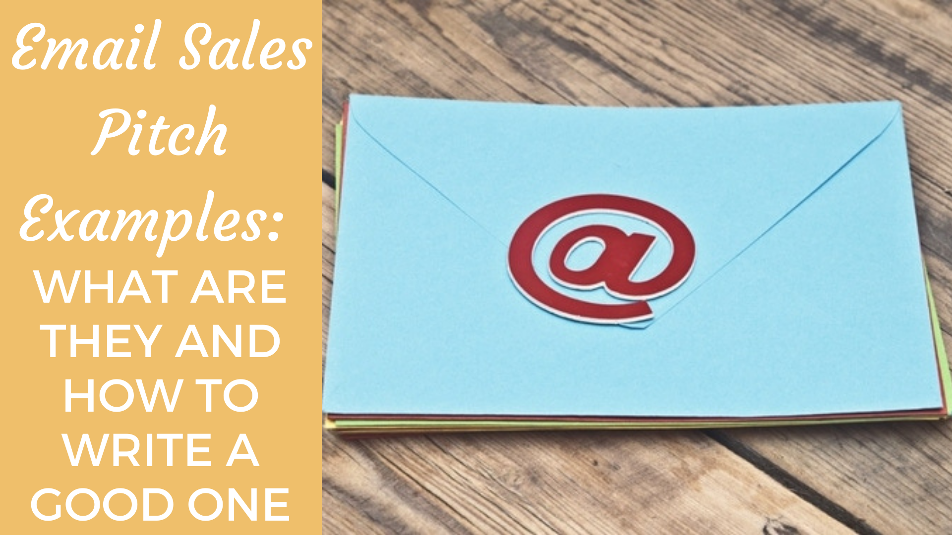 Email Sales Pitch Examples What Are They And How To Write A Good One